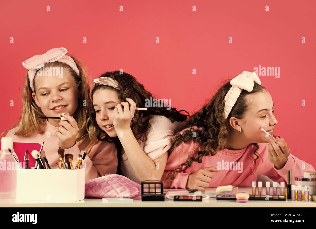 In own style. family bonding time. childhood happiness. retro kids put ...