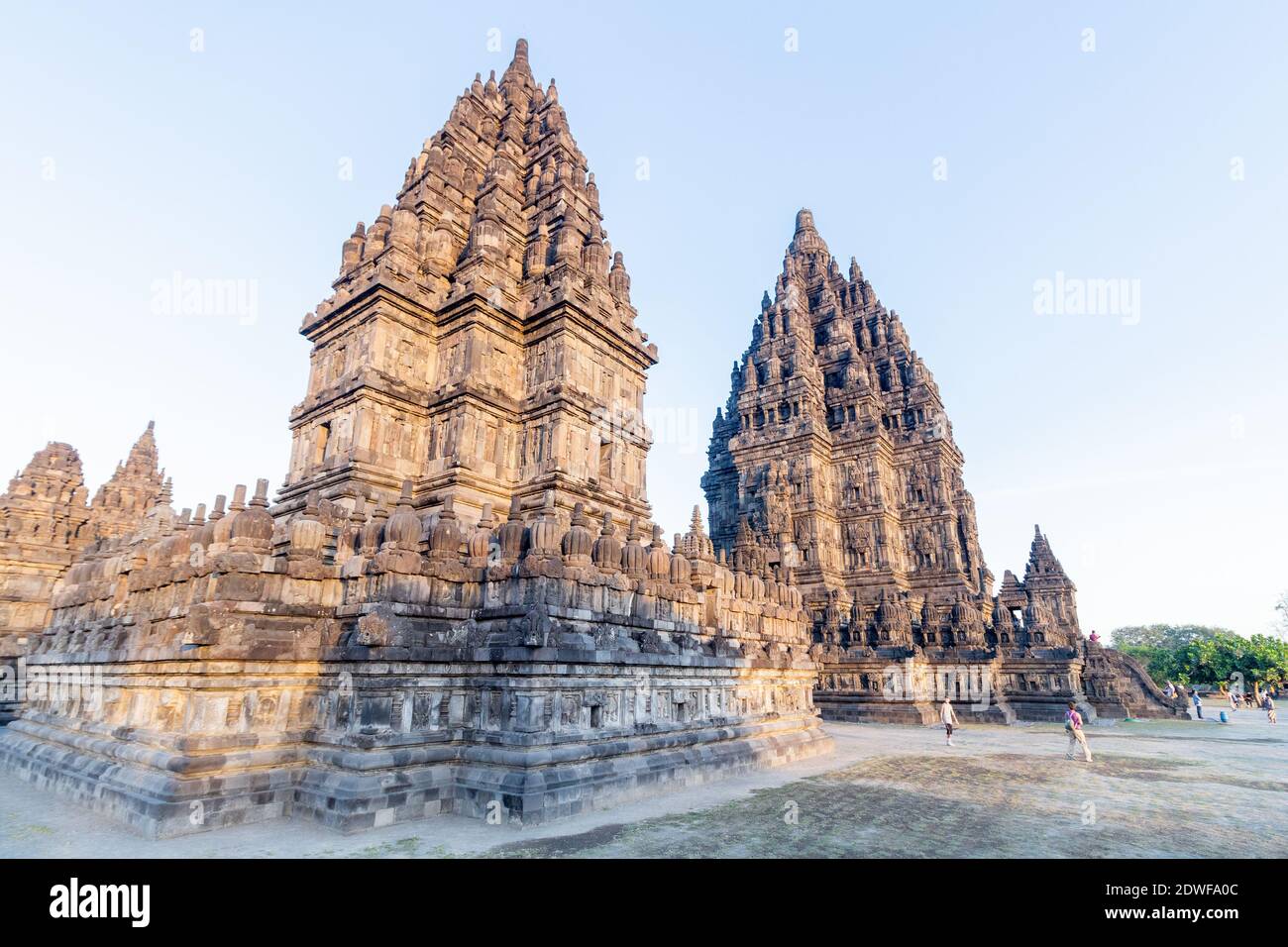 The ancient Prambanan Temple in Java, Indoenesia Stock Photo - Alamy