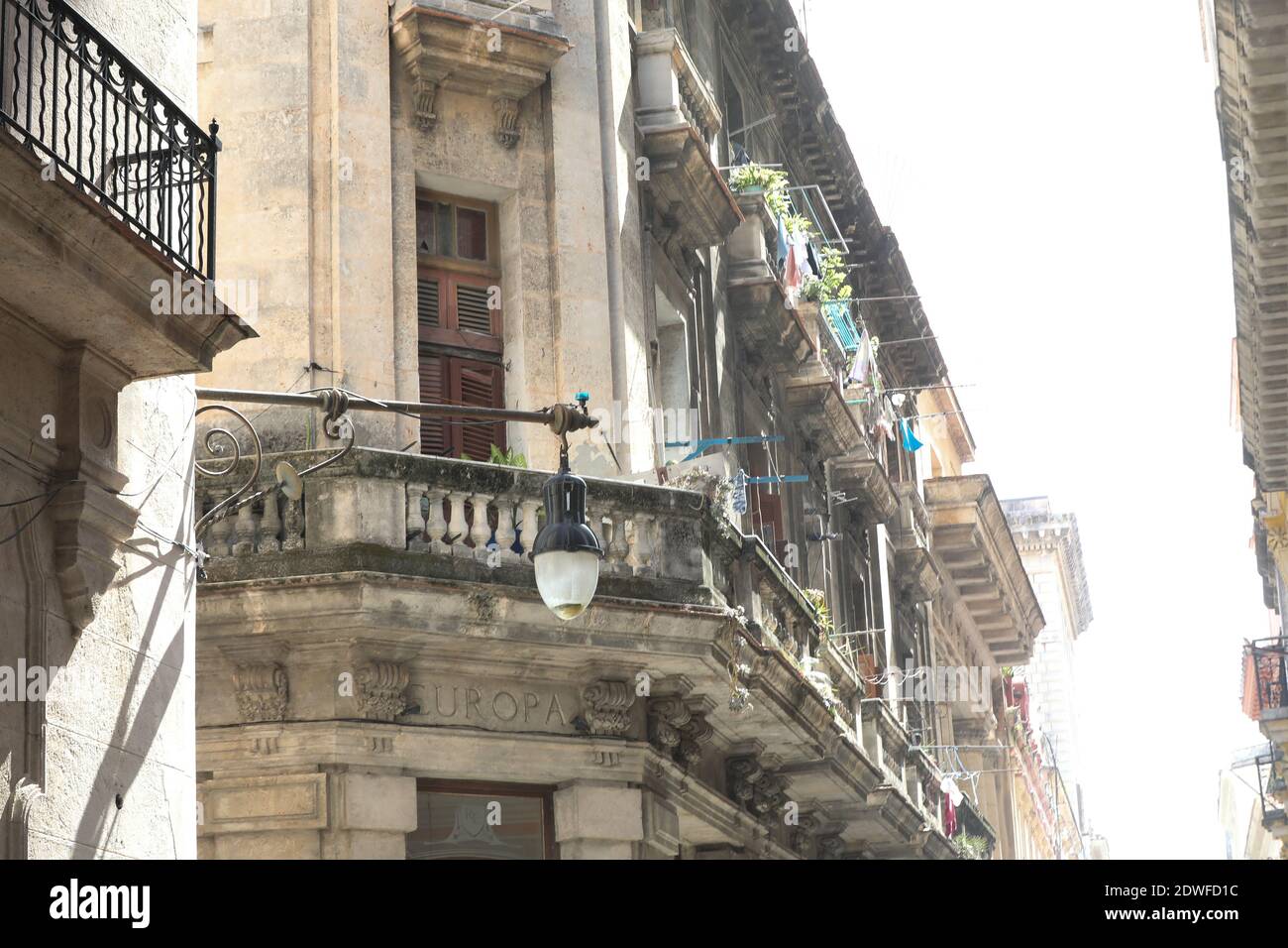 cuba, balcony, ancient, architecture, background, balcony plants ...