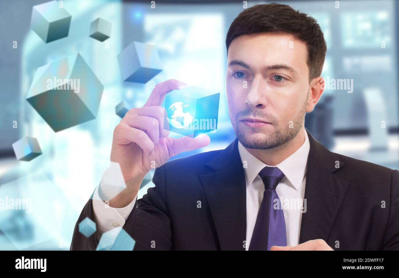 Virtual future hi-res stock photography and images - Alamy