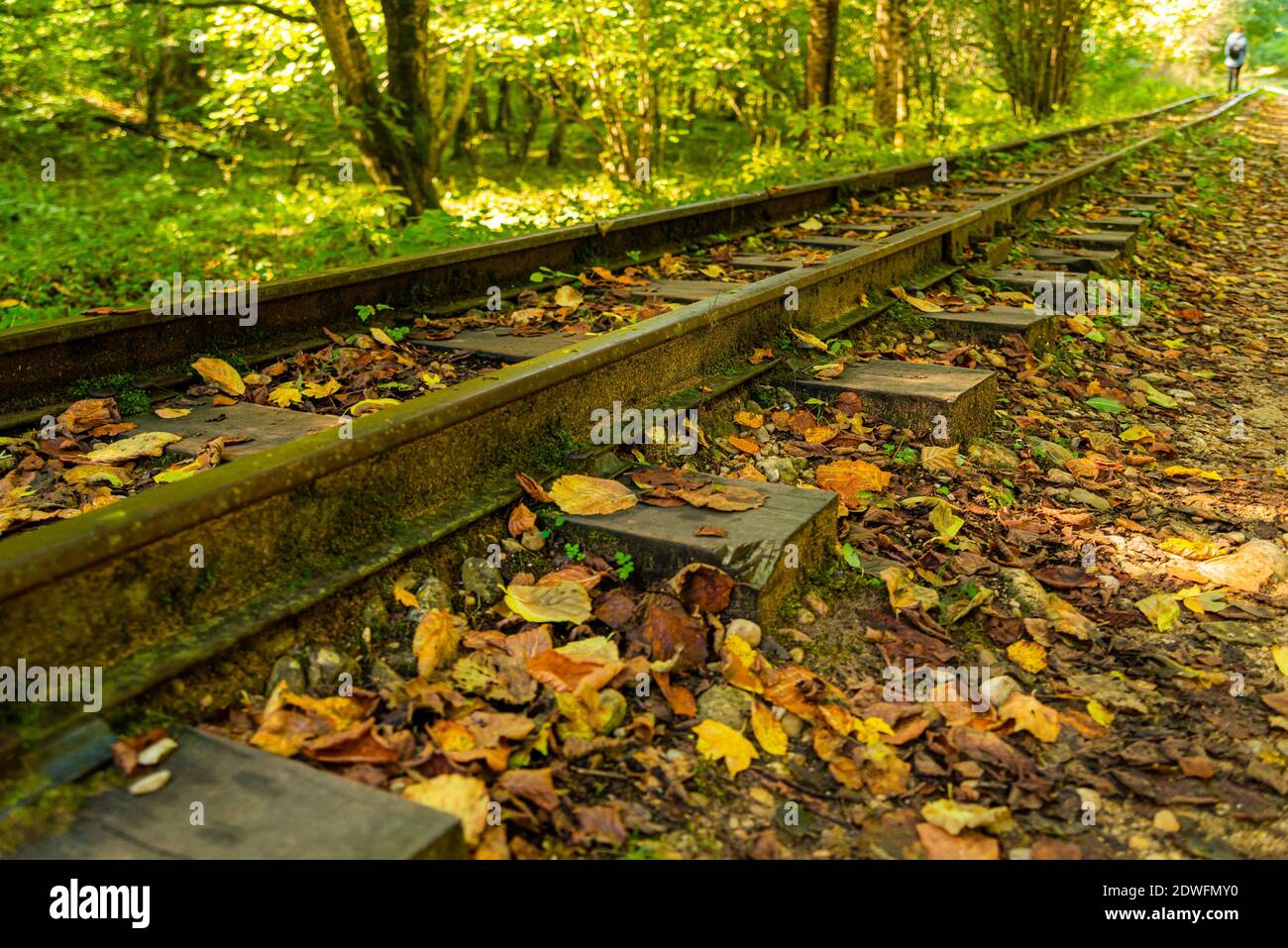Path used to be railway tracks hi-res stock photography and images - Alamy