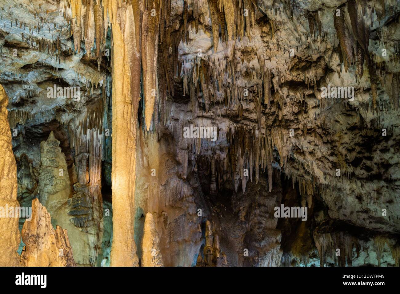 Azish or Azishskaya cave in Adigeya, Russia Stock Photo - Alamy