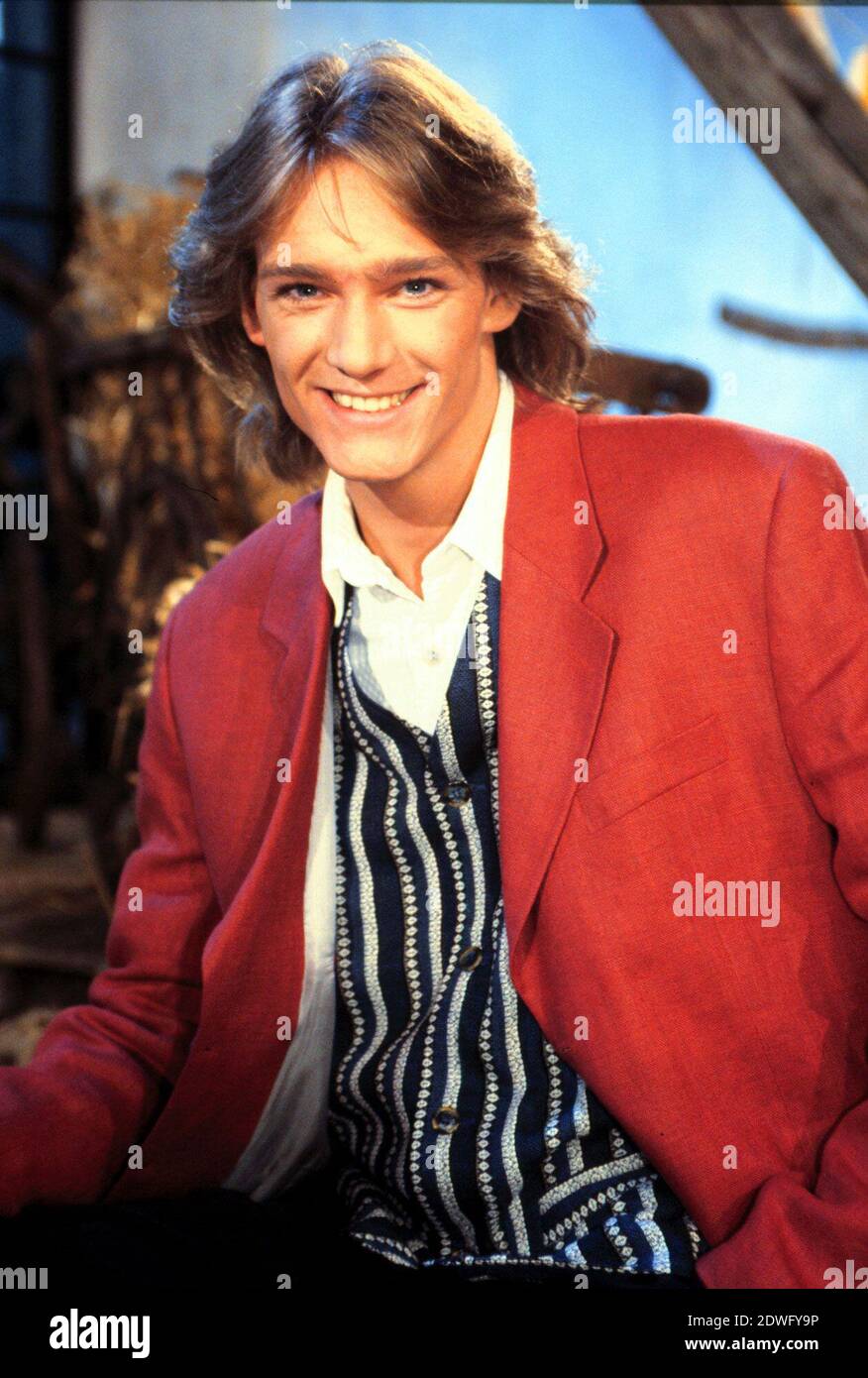 Porträt des deutschen Schlagersänger OLIVER THOMAS, circa 1998 ...