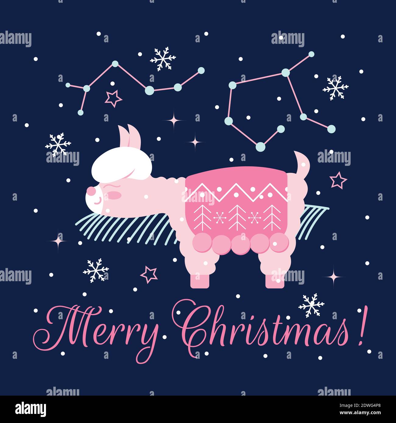The llama constellation hi-res stock photography and images - Alamy