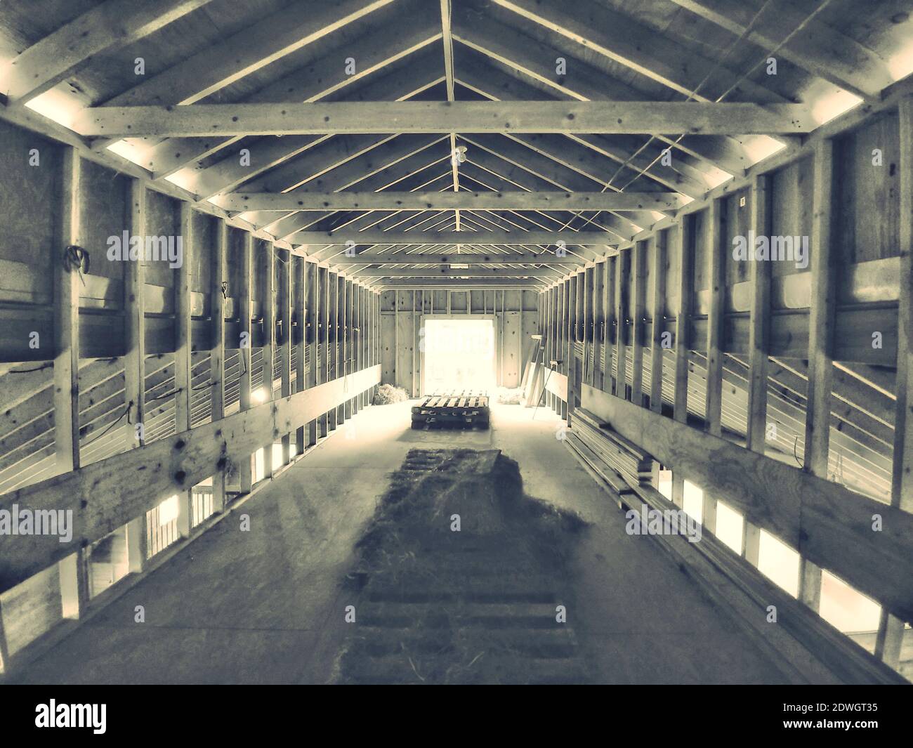 Underneath building corridor hi-res stock photography and images - Alamy