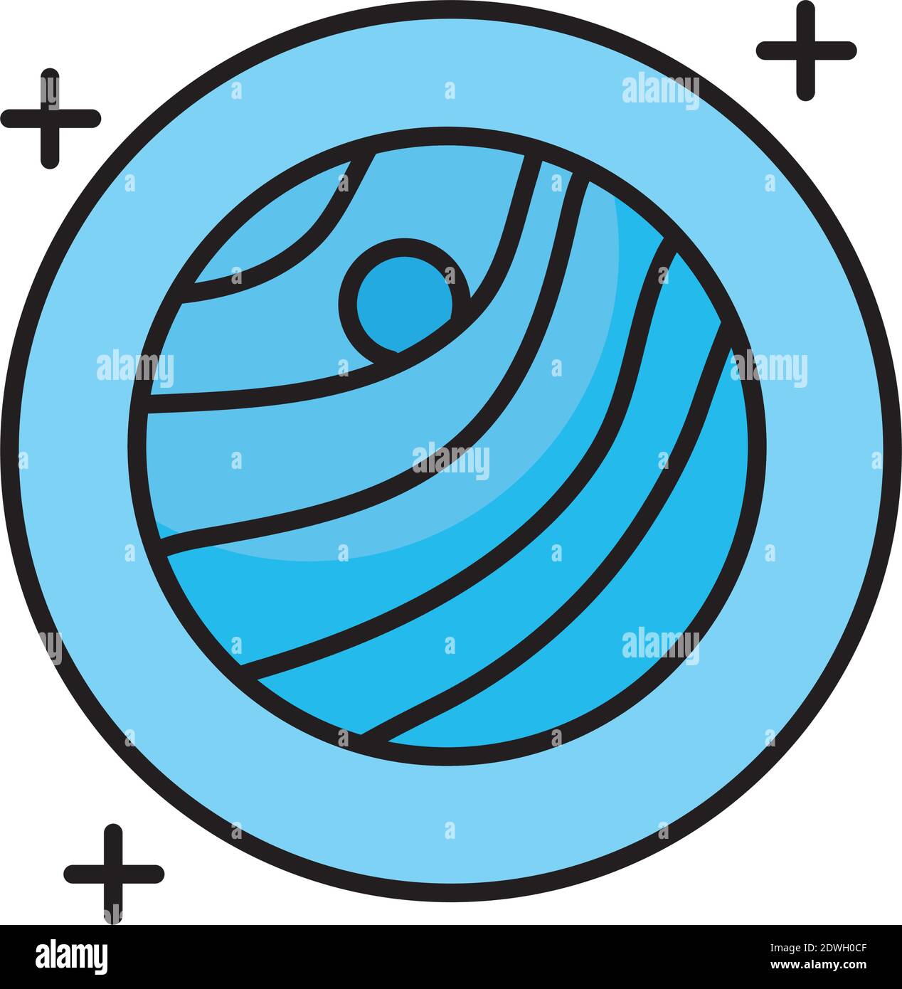 space planet style line and fill Stock Vector Image & Art - Alamy