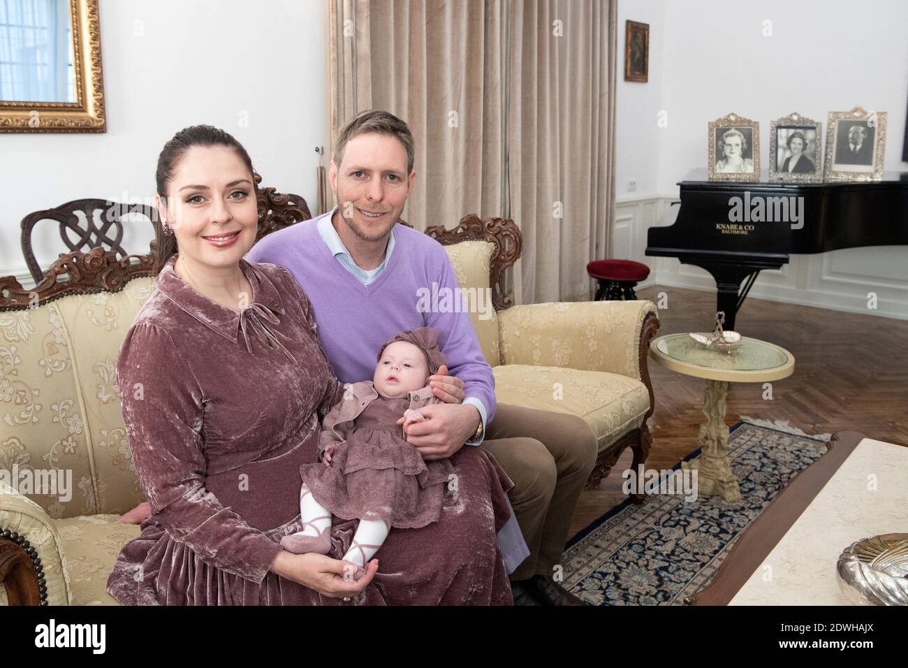 Prince Leka of the Albanians and Princess Elian of the Albanians ...