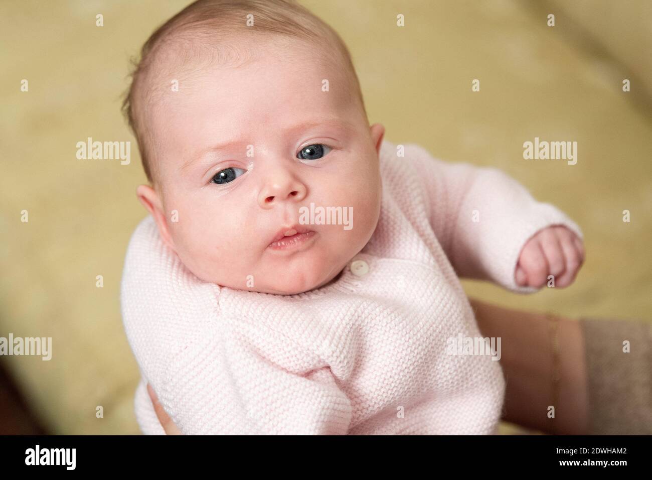 Exclusive - Princess Geraldine of the Albanians poses at the residence ...