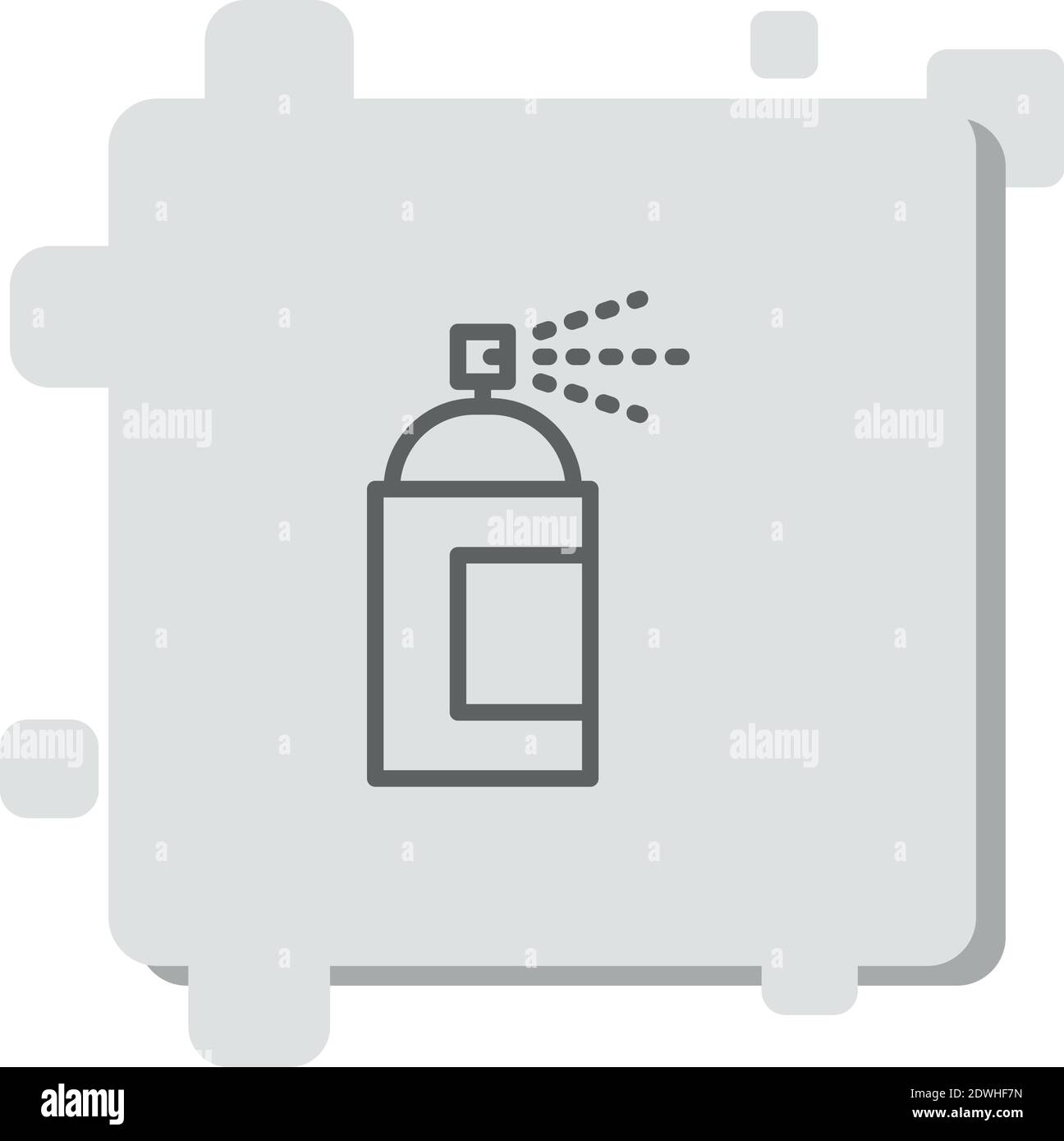 spray vector icon modern simple vector illustration Stock Vector Image ...