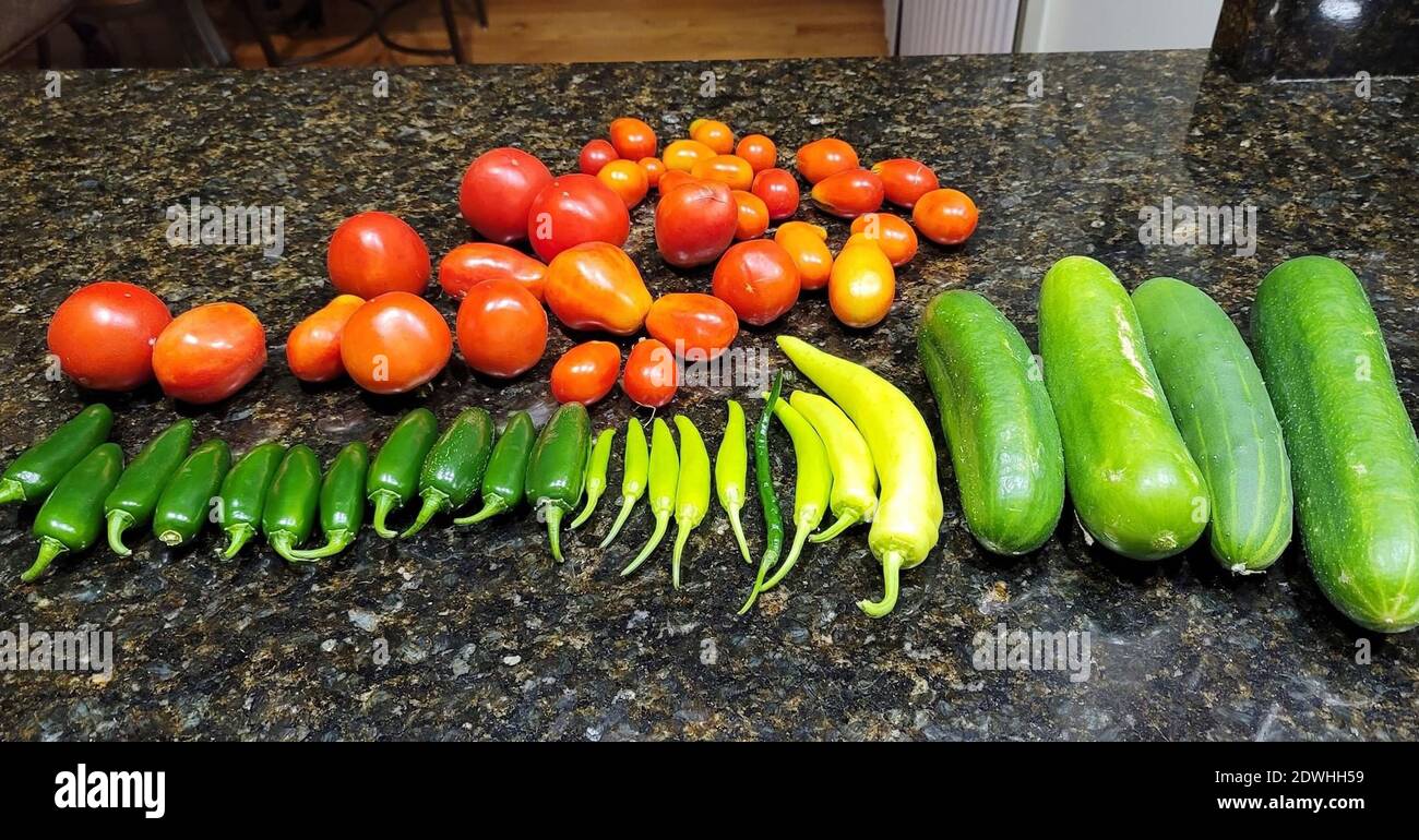 Vegetables showcase hi-res stock photography and images - Alamy