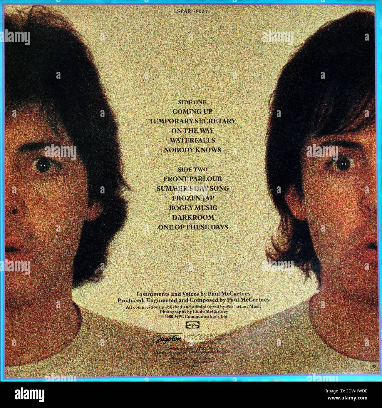 Paul mccartney 1980 hi-res stock photography and images - Alamy