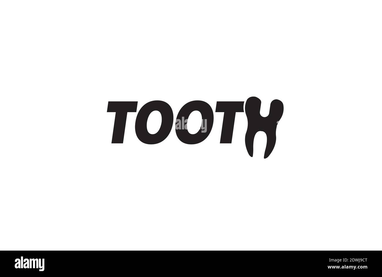 Tooth logo hi-res stock photography and images - Alamy