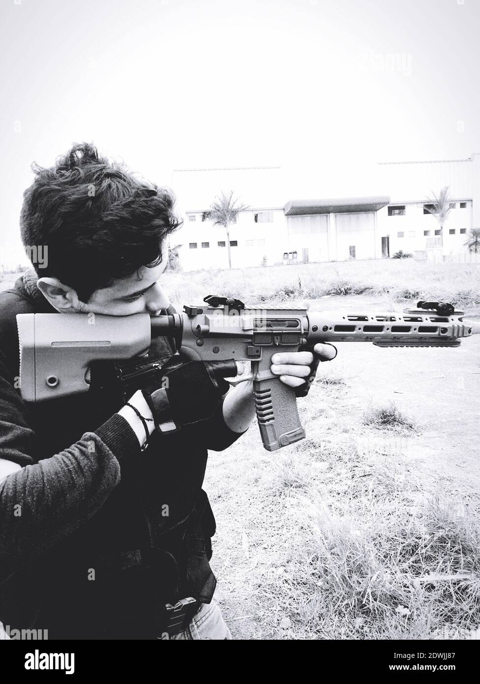 Aiming into clear sky hi-res stock photography and images - Alamy