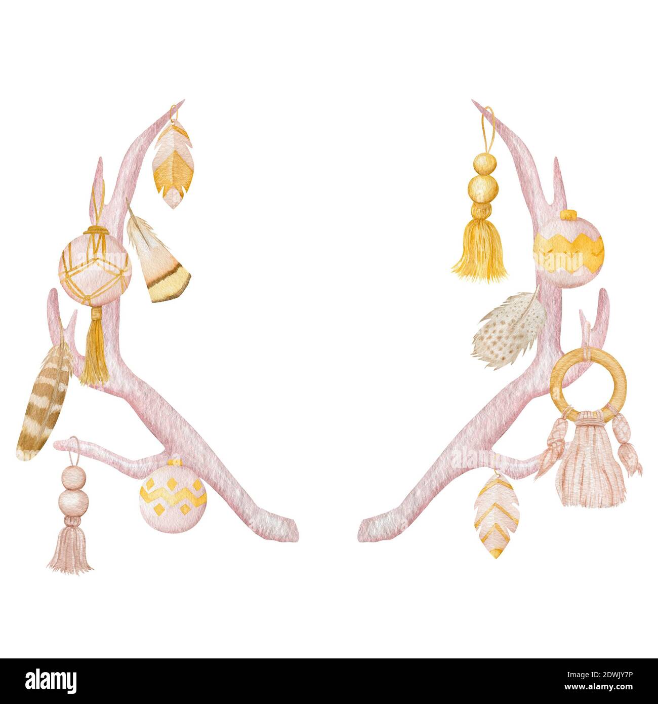 Boho christmas hi-res stock photography and images - Alamy