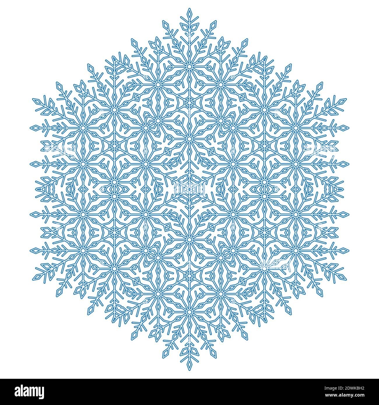 Simple light blue christmas background Cut Out Stock Images & Pictures ...