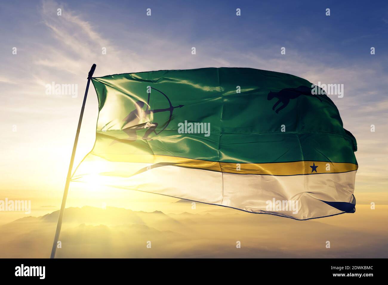 Amazonas department flag hi-res stock photography and images - Alamy