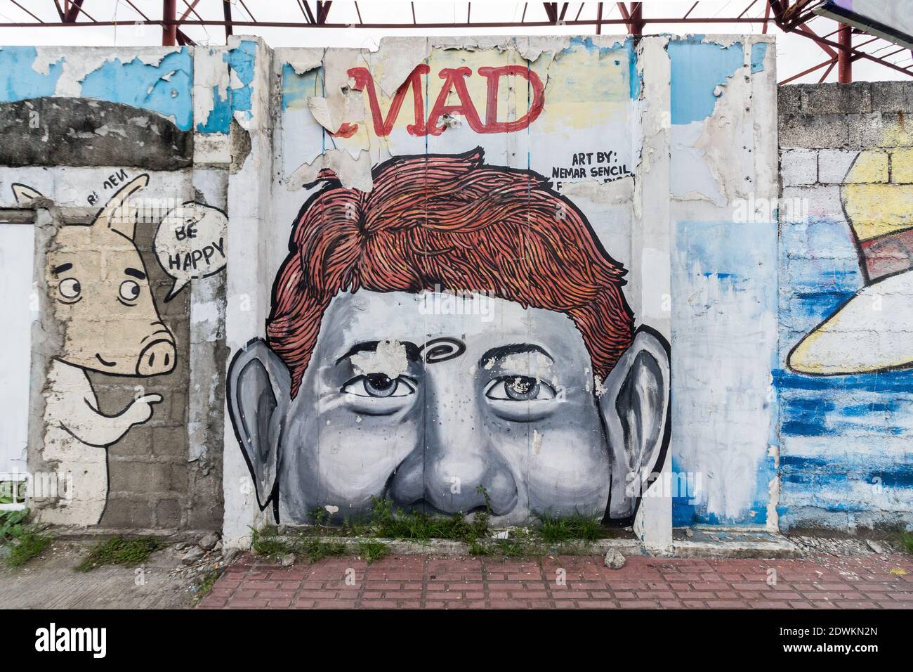 Street art in Bacolod City, Philippines Stock Photo - Alamy