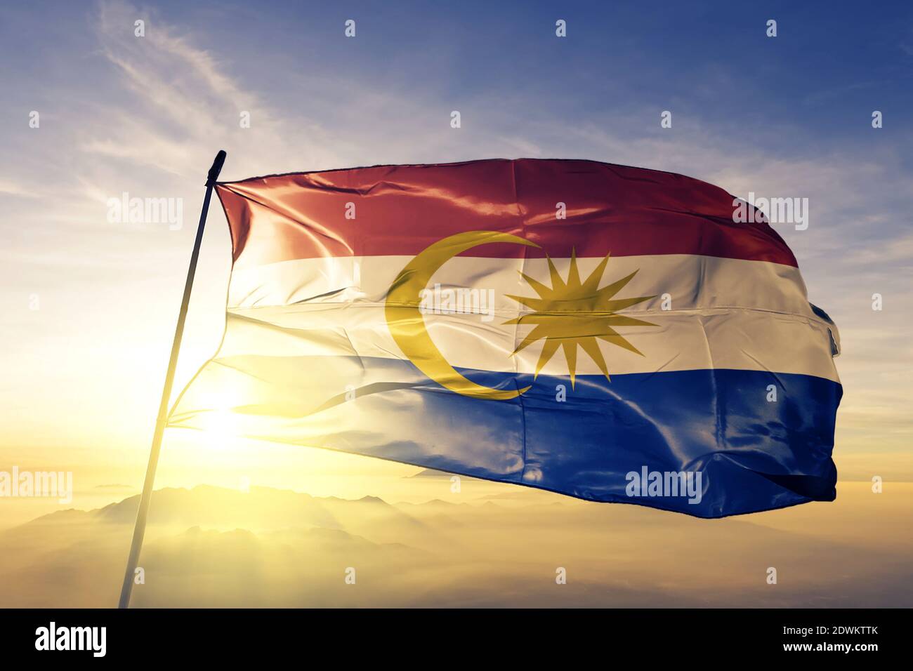 Labuan flag hi-res stock photography and images - Alamy