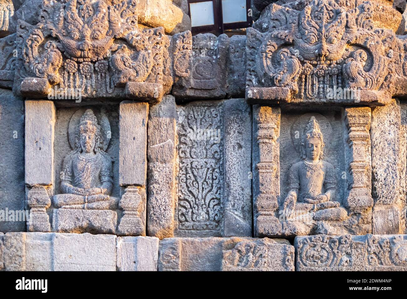 The ancient Prambanan Temple in Java, Indoenesia Stock Photo - Alamy