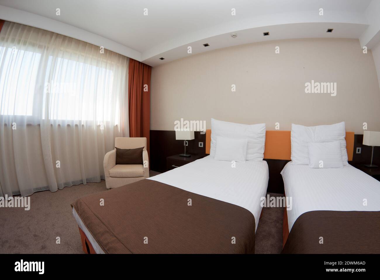 modern room -shoot with fisheye lens Stock Photo - Alamy