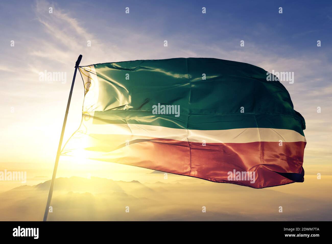 Chechen flag hi-res stock photography and images - Alamy