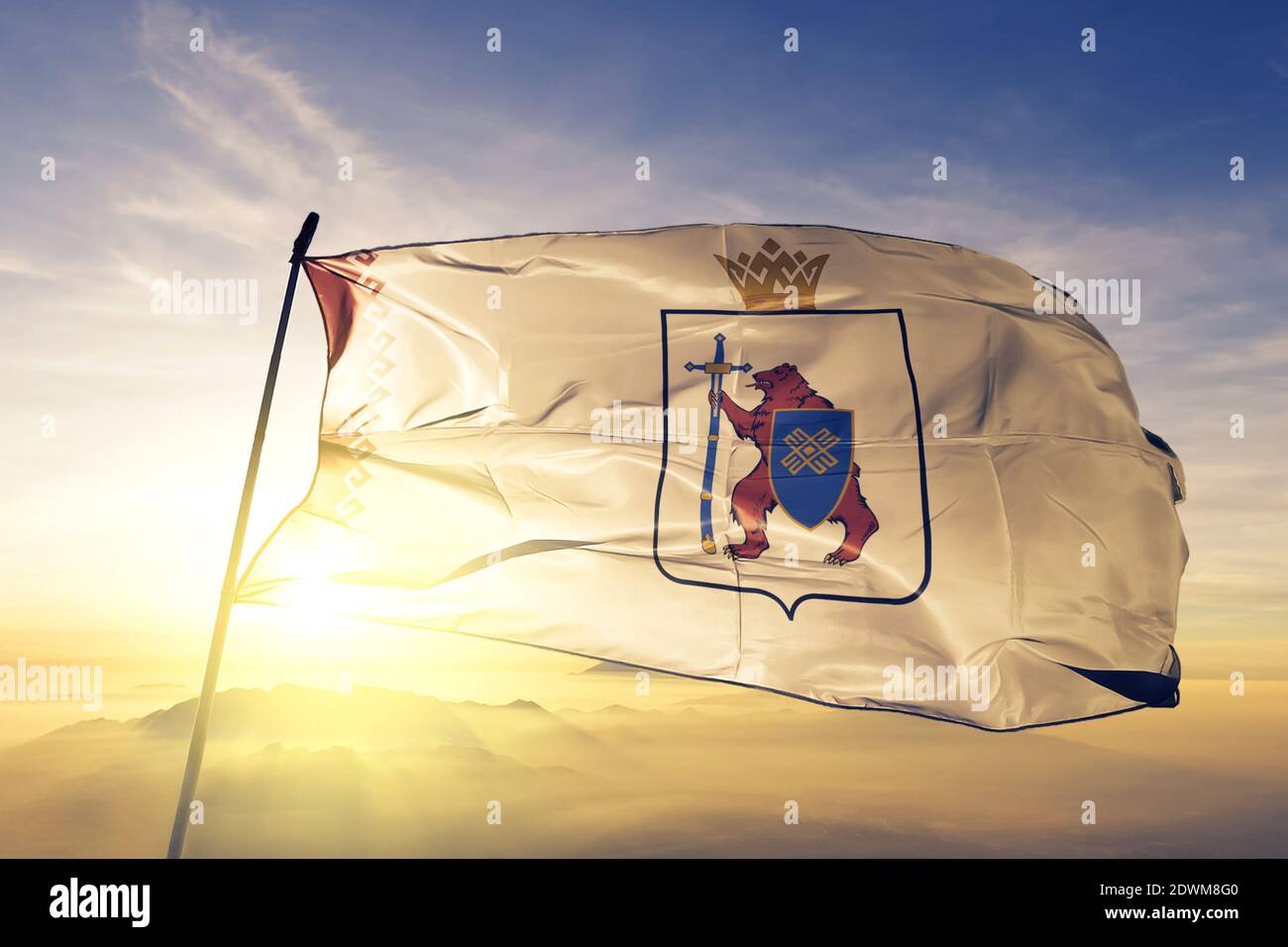 Mari el republic flag hi-res stock photography and images - Alamy