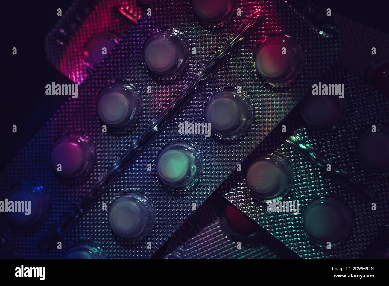 Pharmaceutical drugs light dark hi-res stock photography and images - Alamy