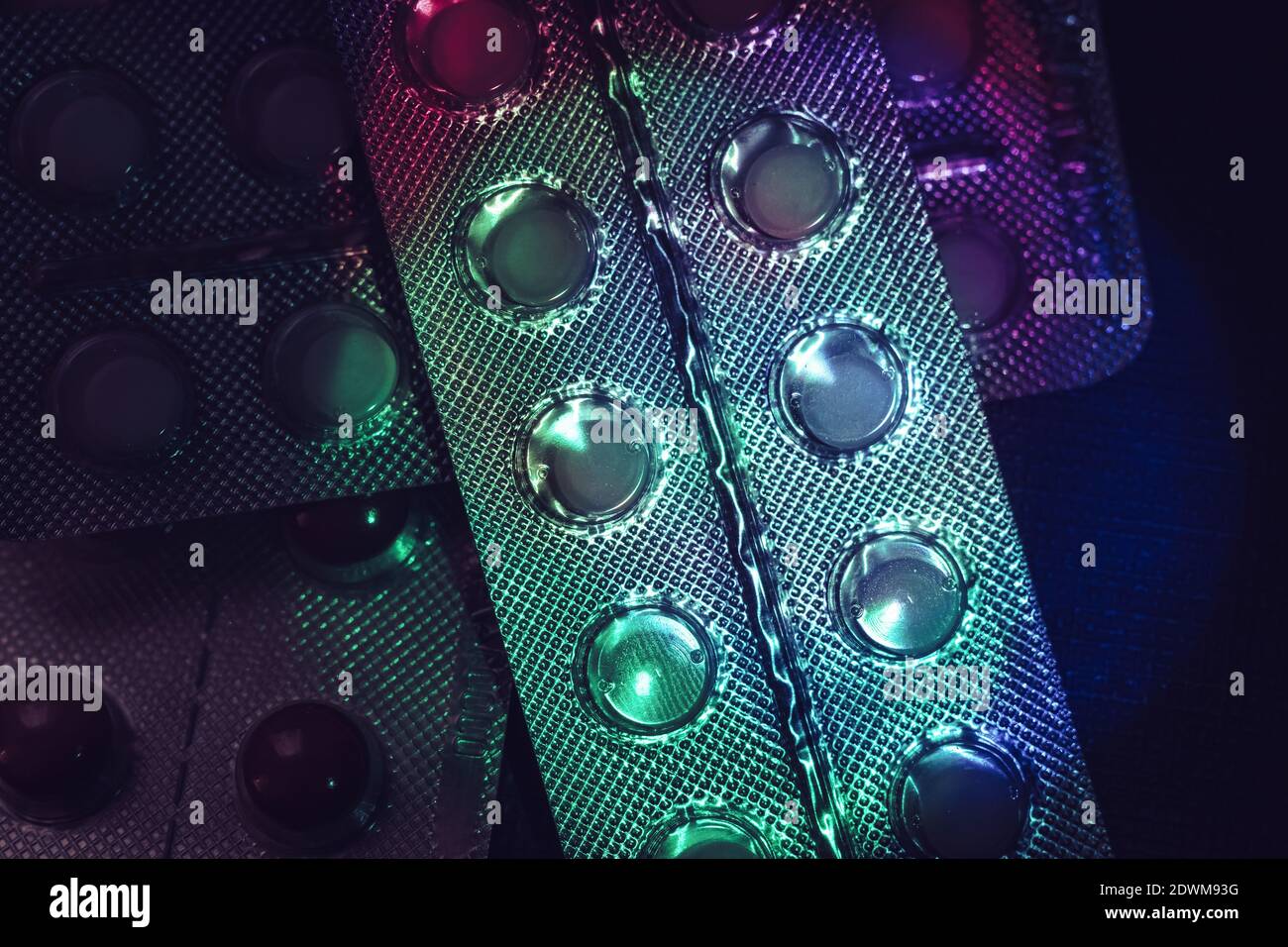 Pharmaceutical drugs light dark hi-res stock photography and images - Alamy