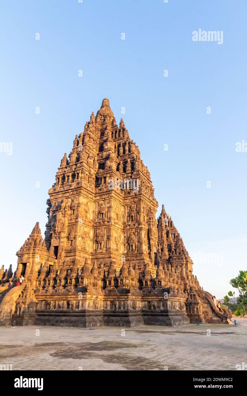 The ancient Prambanan Temple in Java, Indoenesia Stock Photo - Alamy