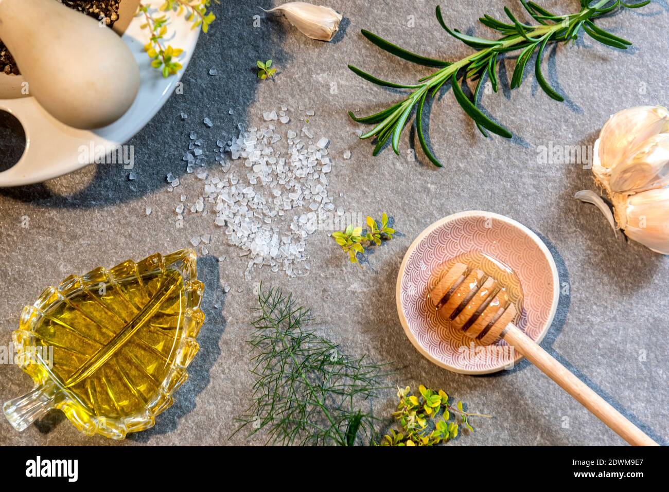 Savoury and sweet flavours Stock Photo - Alamy