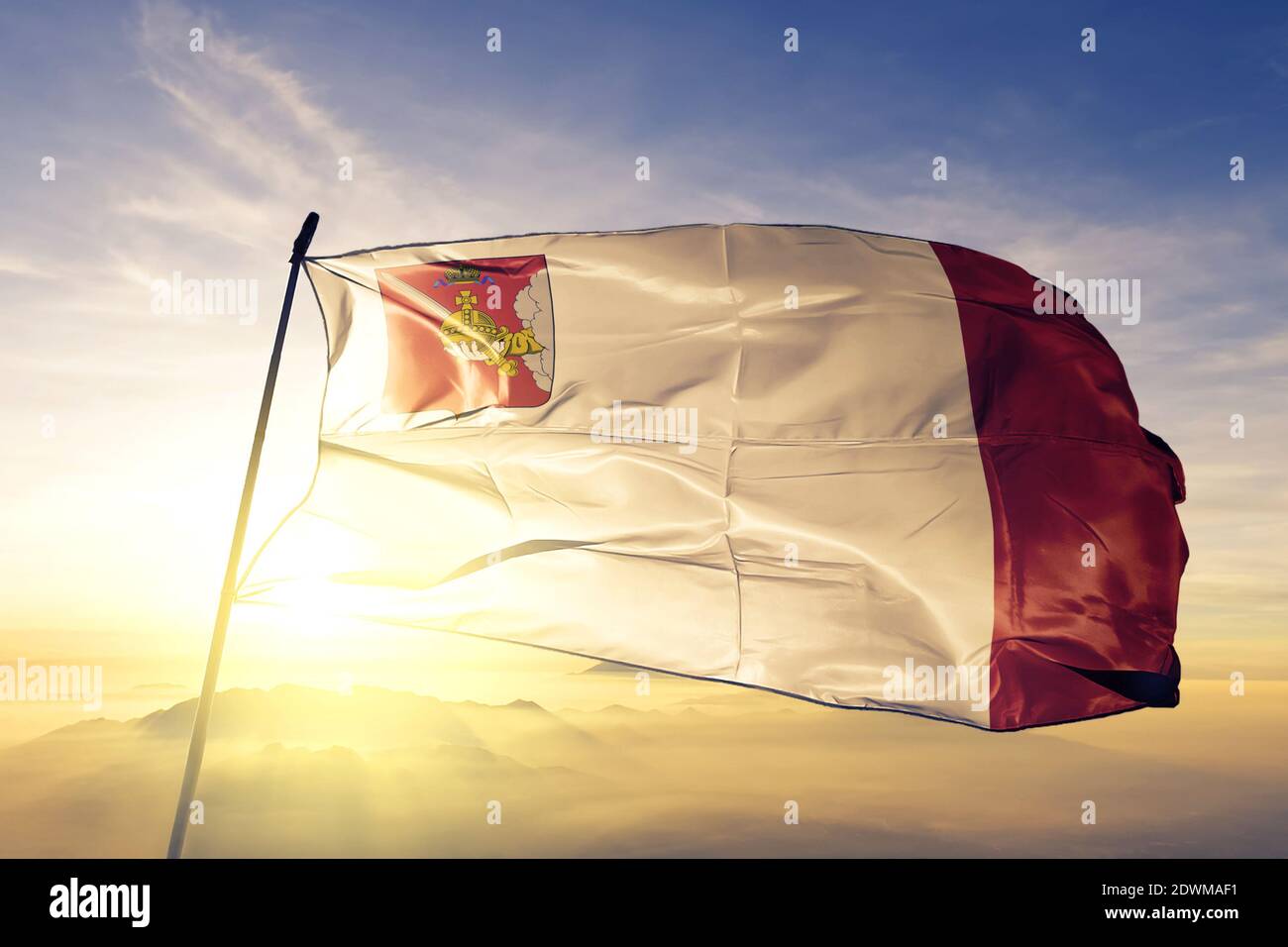 Vologda oblast flag hi-res stock photography and images - Alamy