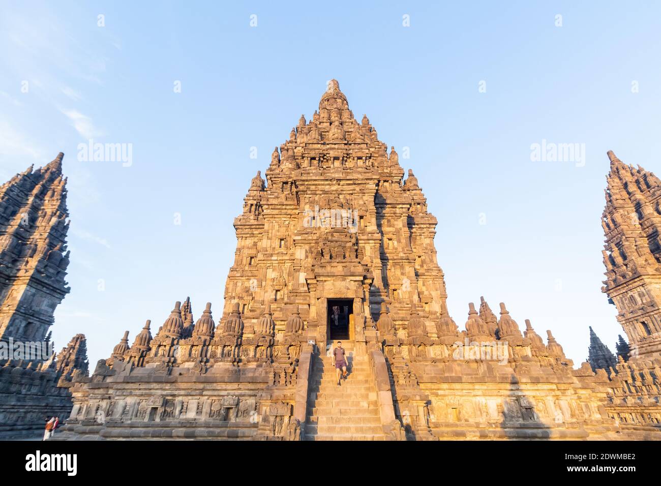 The ancient Prambanan Temple in Java, Indoenesia Stock Photo - Alamy