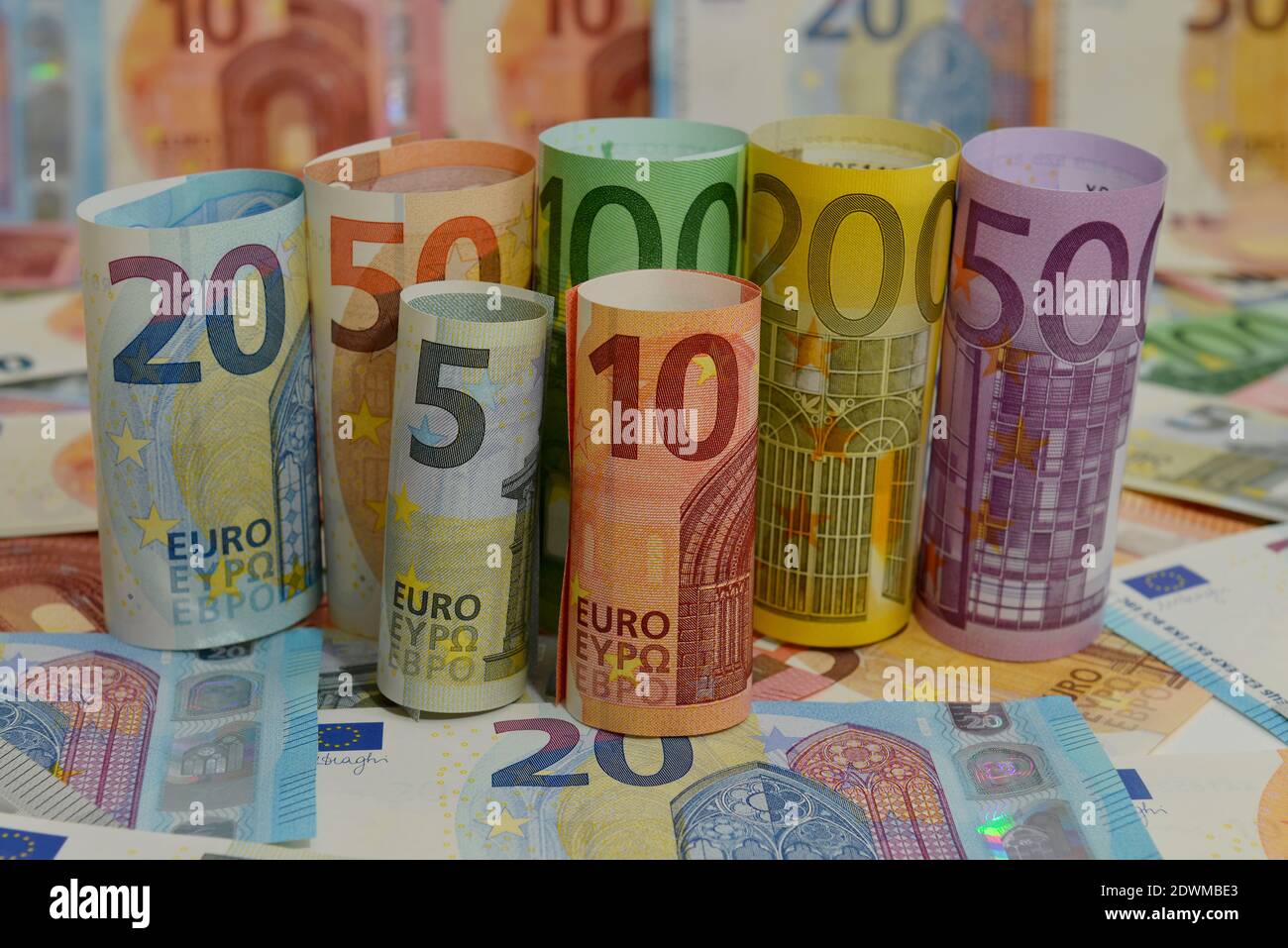 Rolle euro hi-res stock photography and images - Alamy
