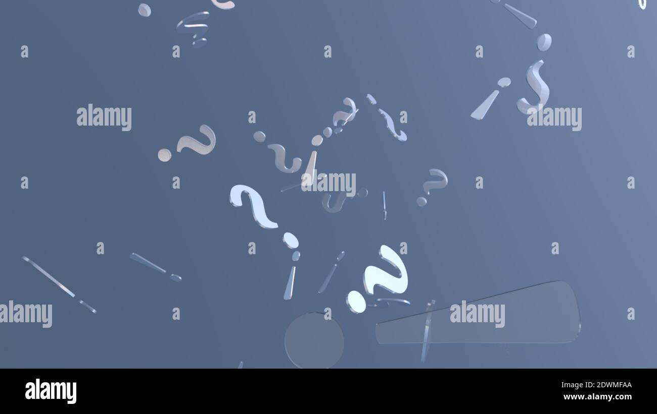 The background of question mark signs and symbols to illustrate ...