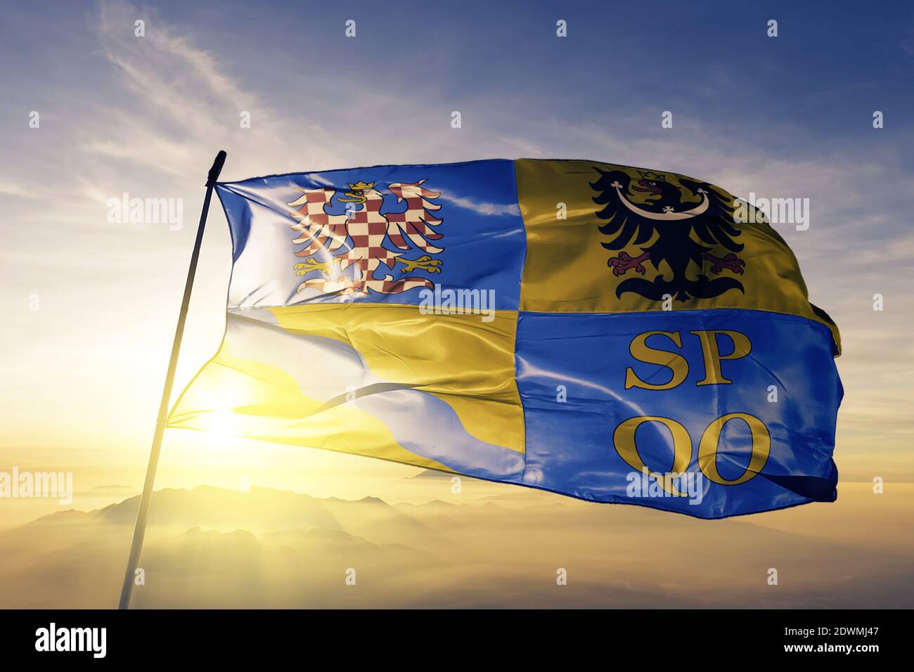 Flag of olomouc region hi-res stock photography and images - Alamy