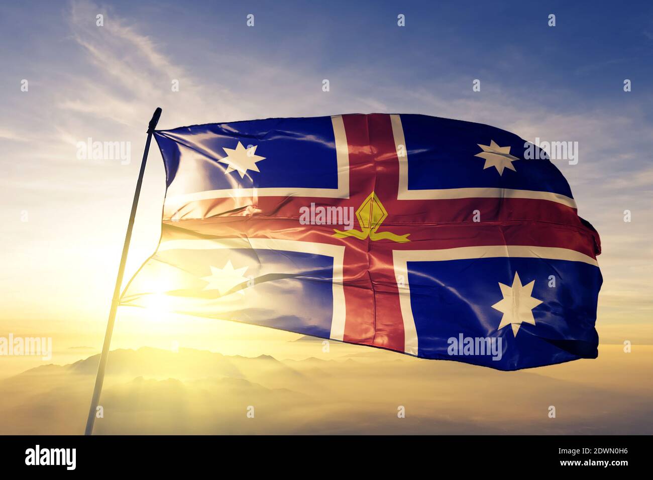 Anglican flag hi-res stock photography and images - Alamy