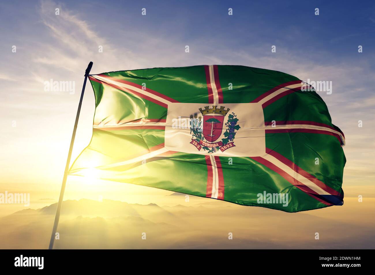 Curitiba flag hi-res stock photography and images - Alamy