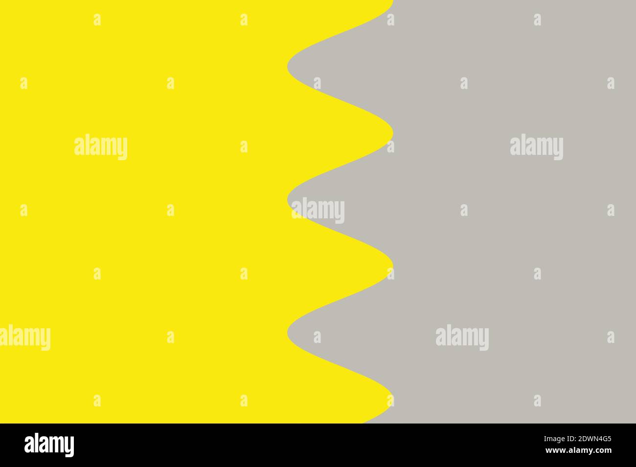 Abstract yellow and grey interlocking colours Stock Photo - Alamy