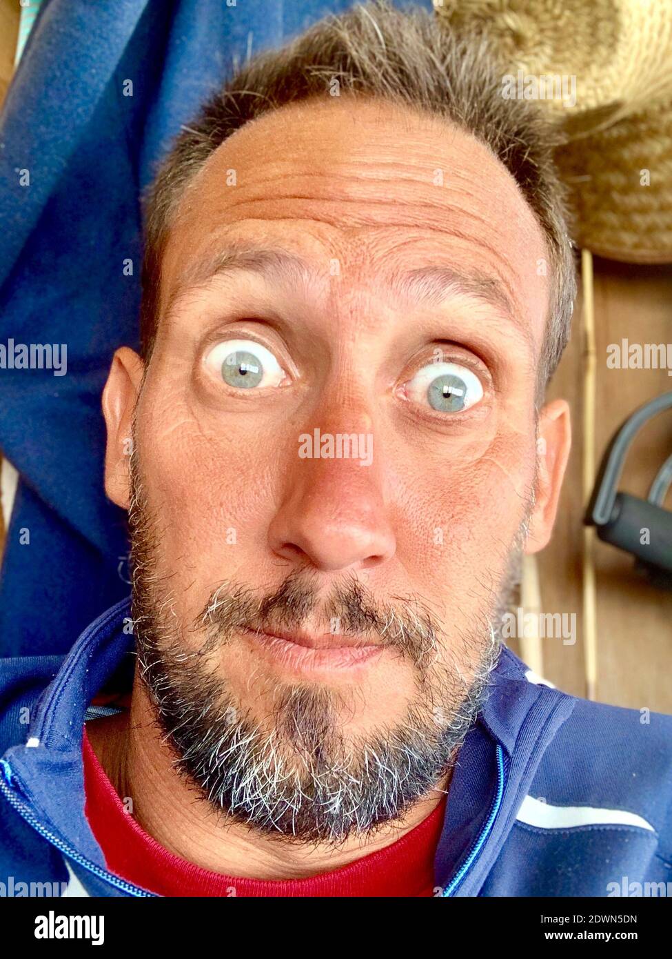 Raised eyebrow eyebrows hi-res stock photography and images - Alamy