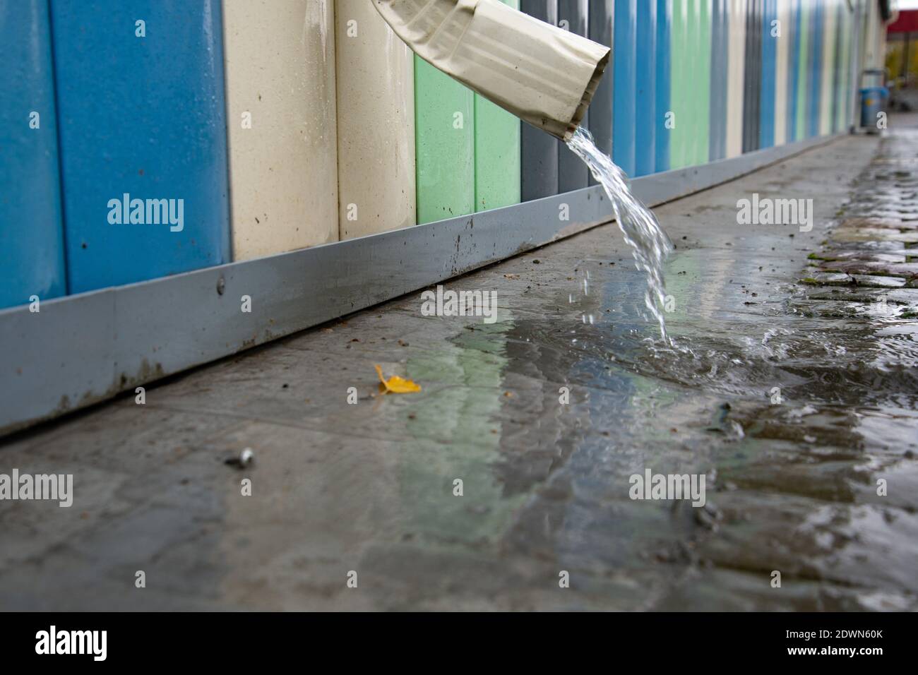 Puddle drain hi-res stock photography and images - Alamy