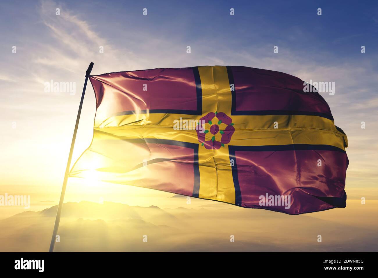 Northamptonshire county flag hi-res stock photography and images - Alamy