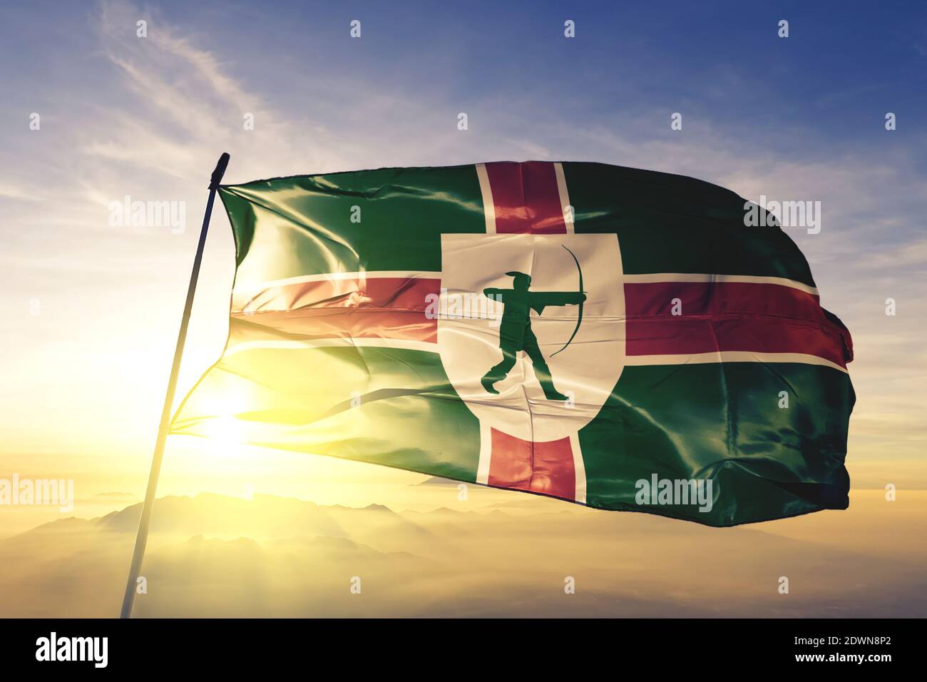 Nottinghamshire County Flag High Resolution Stock Photography and ...