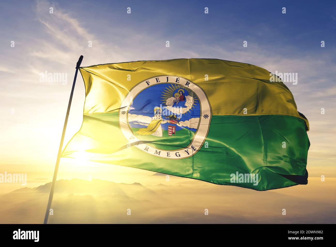 Fejer county hungary flag hi-res stock photography and images - Alamy