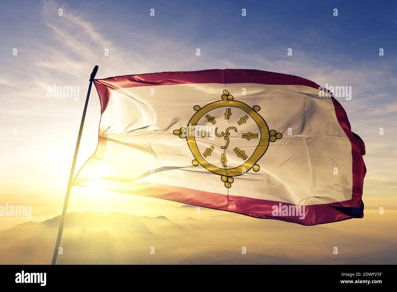 Sikkim flag hi-res stock photography and images - Alamy