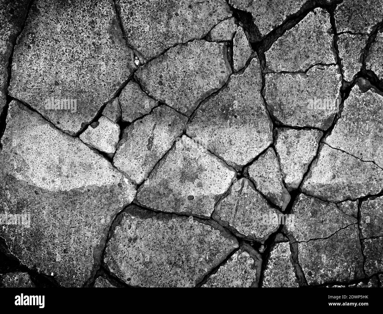 Broken concrete footpath hi-res stock photography and images - Alamy