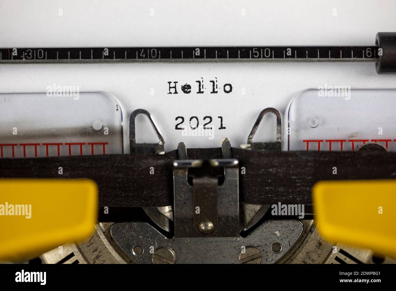 Hello 2021 new year text hi-res stock photography and images - Alamy