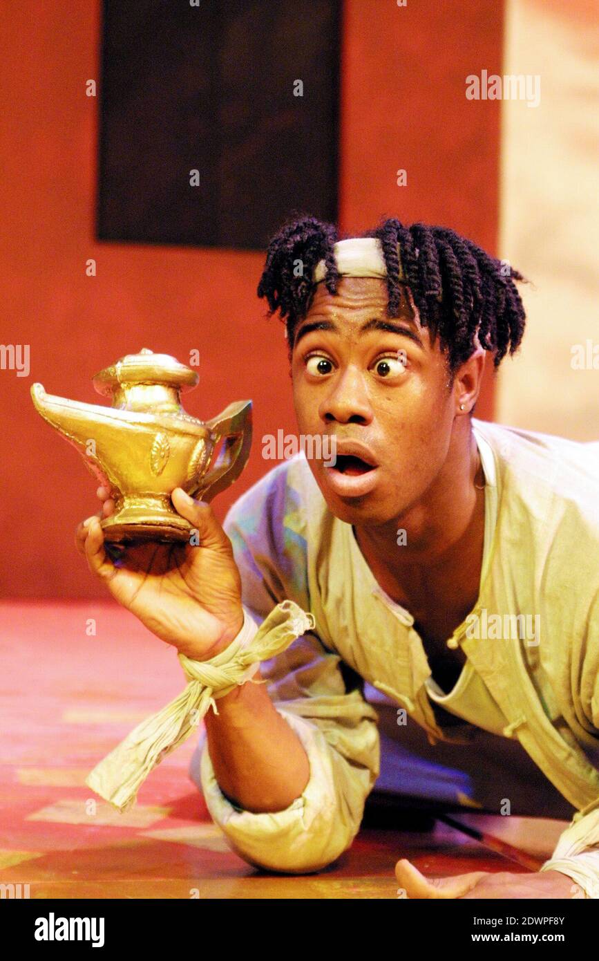 Kat B (Aladdin) in ALADDIN at the Theatre Royal Stratford East, London ...