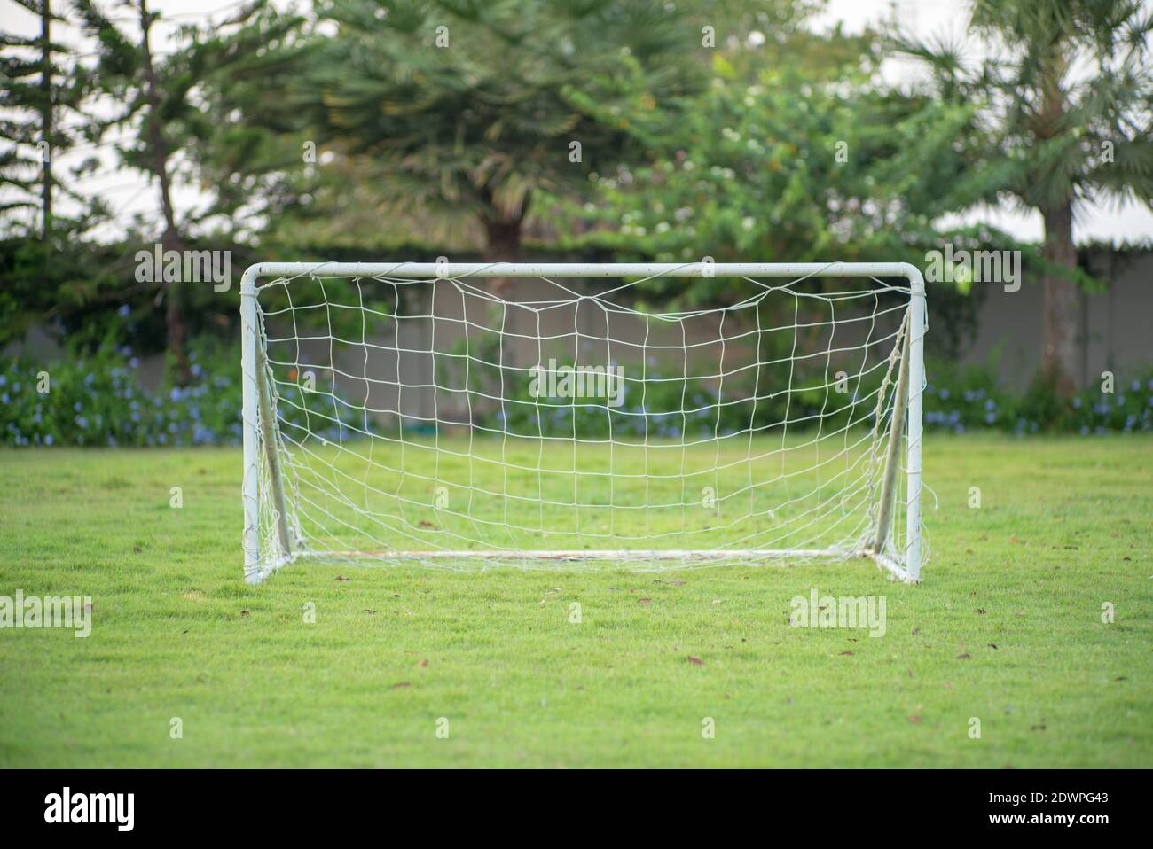 Football aiming goal hi-res stock photography and images - Alamy