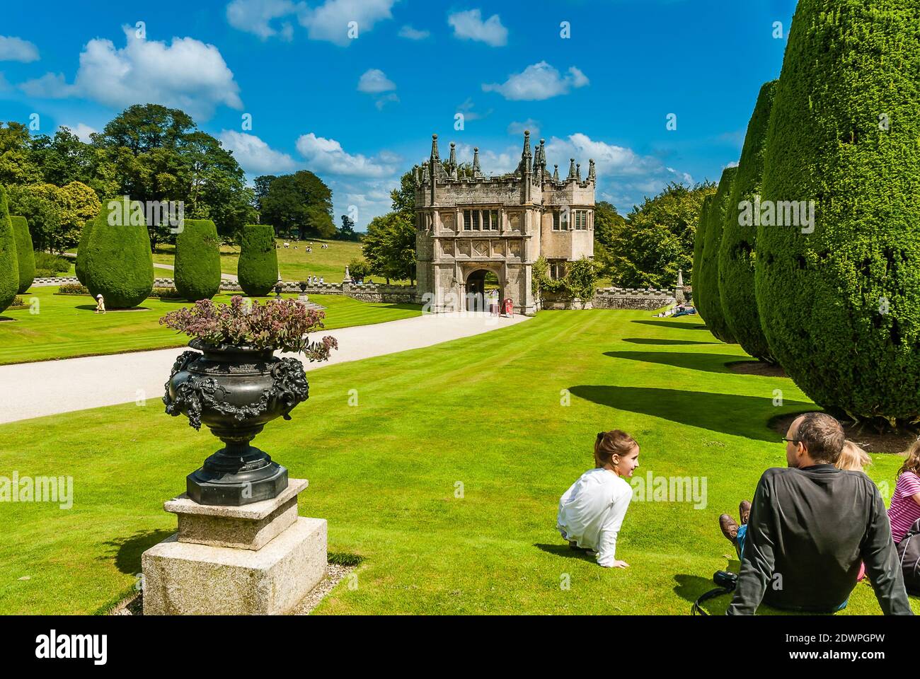 Lanhydrock House and Garden Stock Photo - Alamy