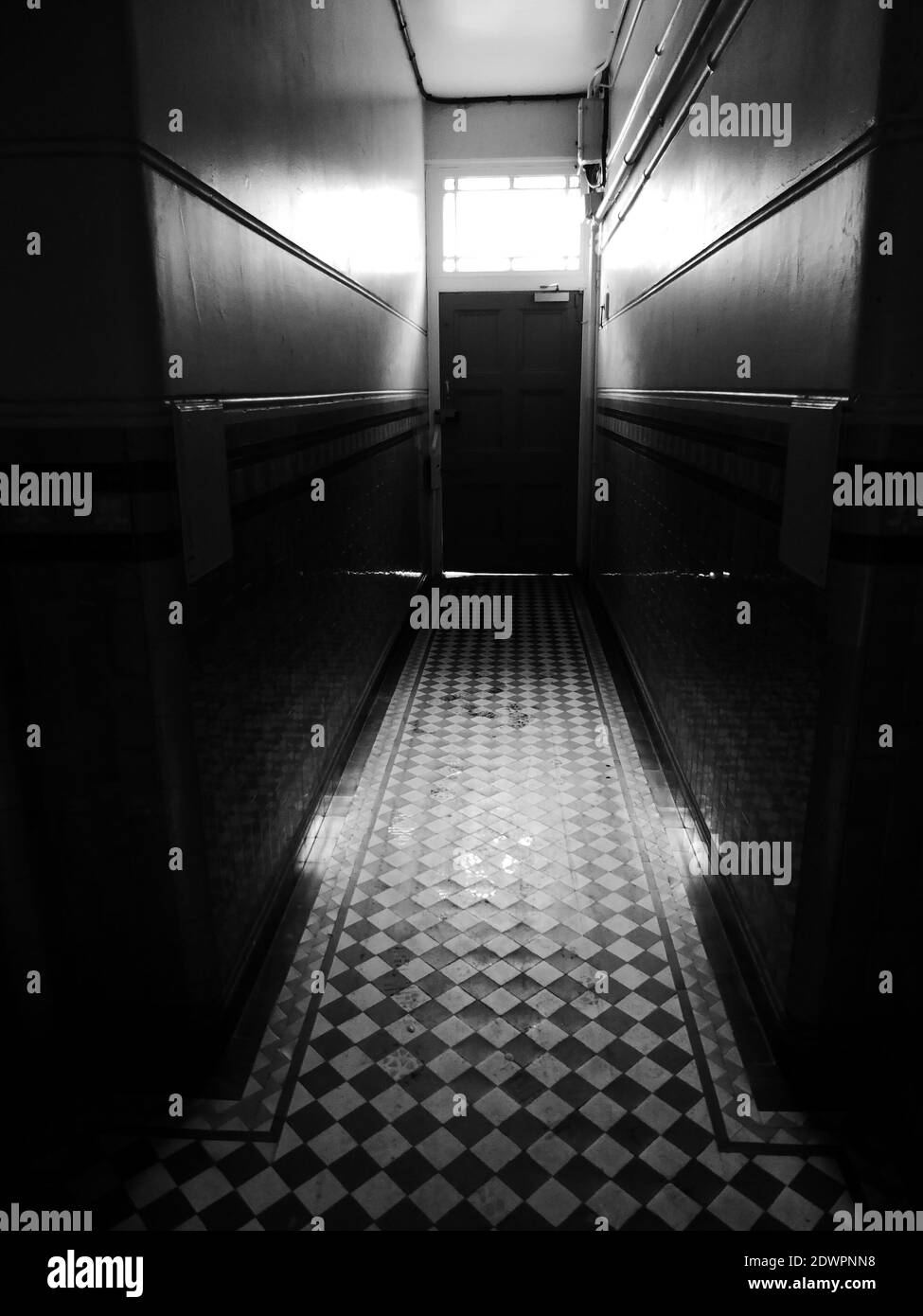 Victorian corridor Black and White Stock Photos & Images - Alamy